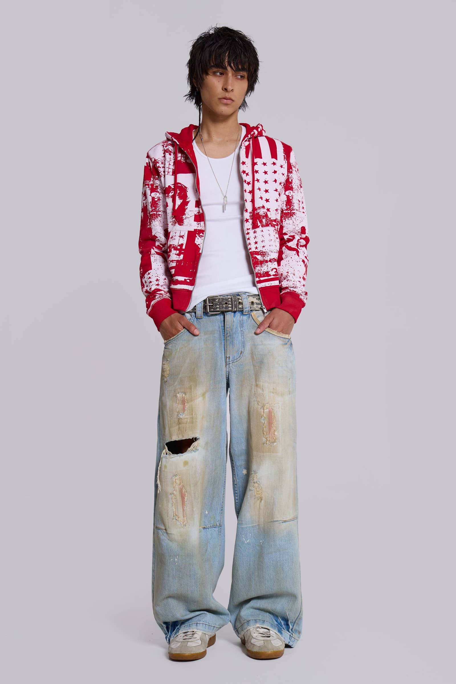 Reef Dirty-Wash Colossus Jeans | Jaded London | Clothing
