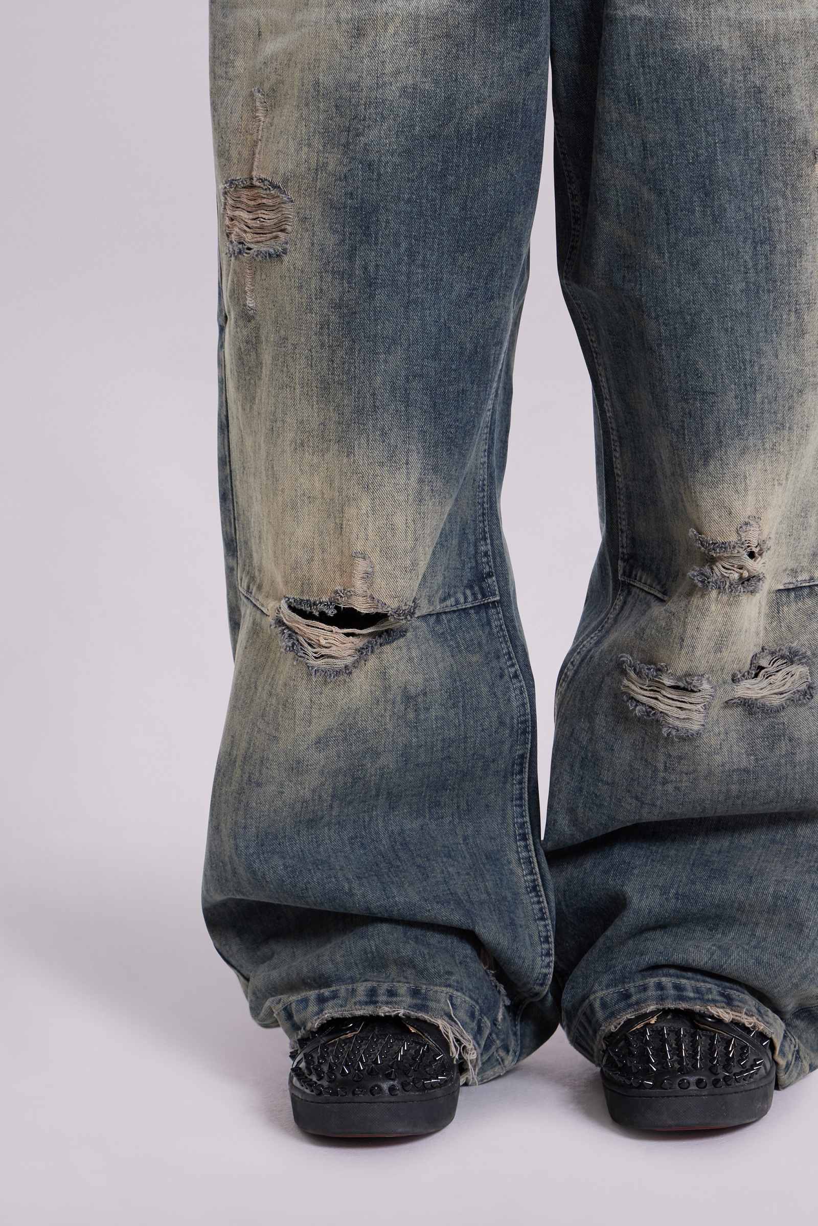 Dirty Lowrise Colossus Jeans | Jaded London | Clothing