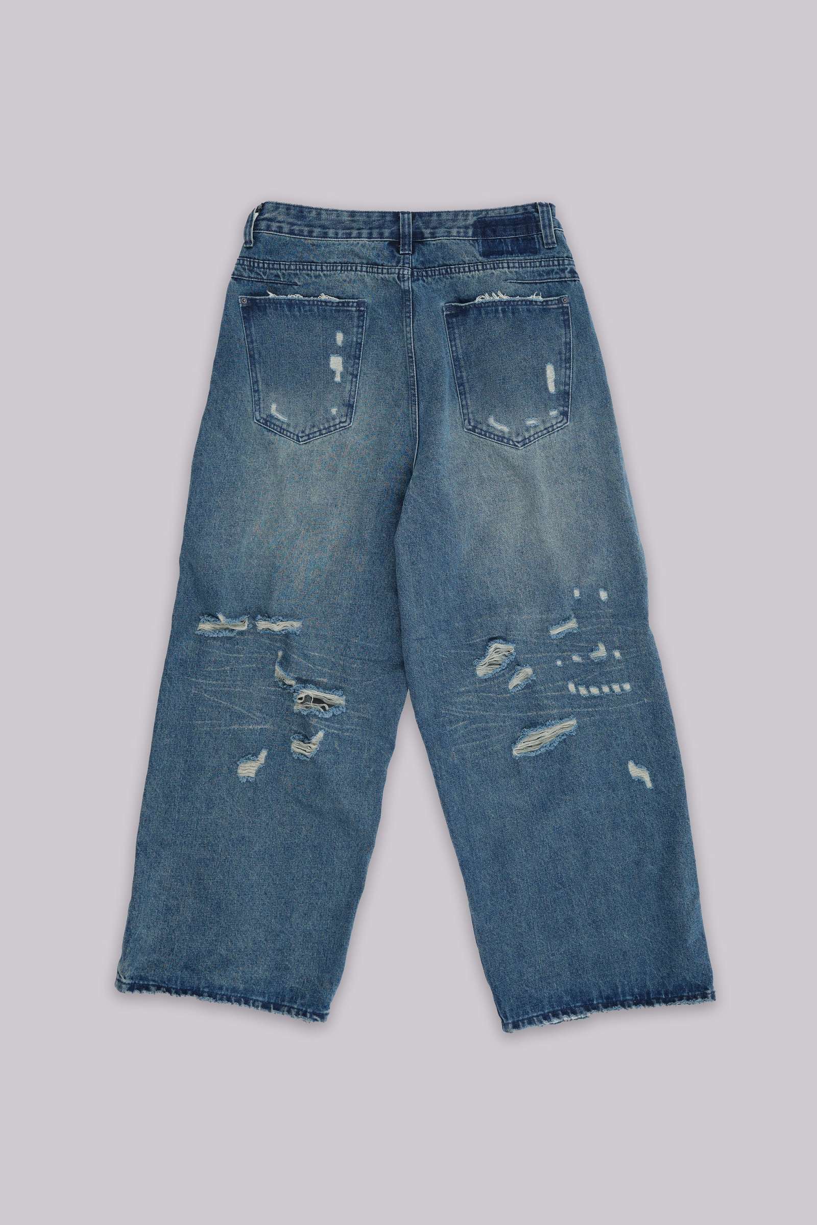 Destroyed XL Colossus Jeans | Jaded London | Clothing
