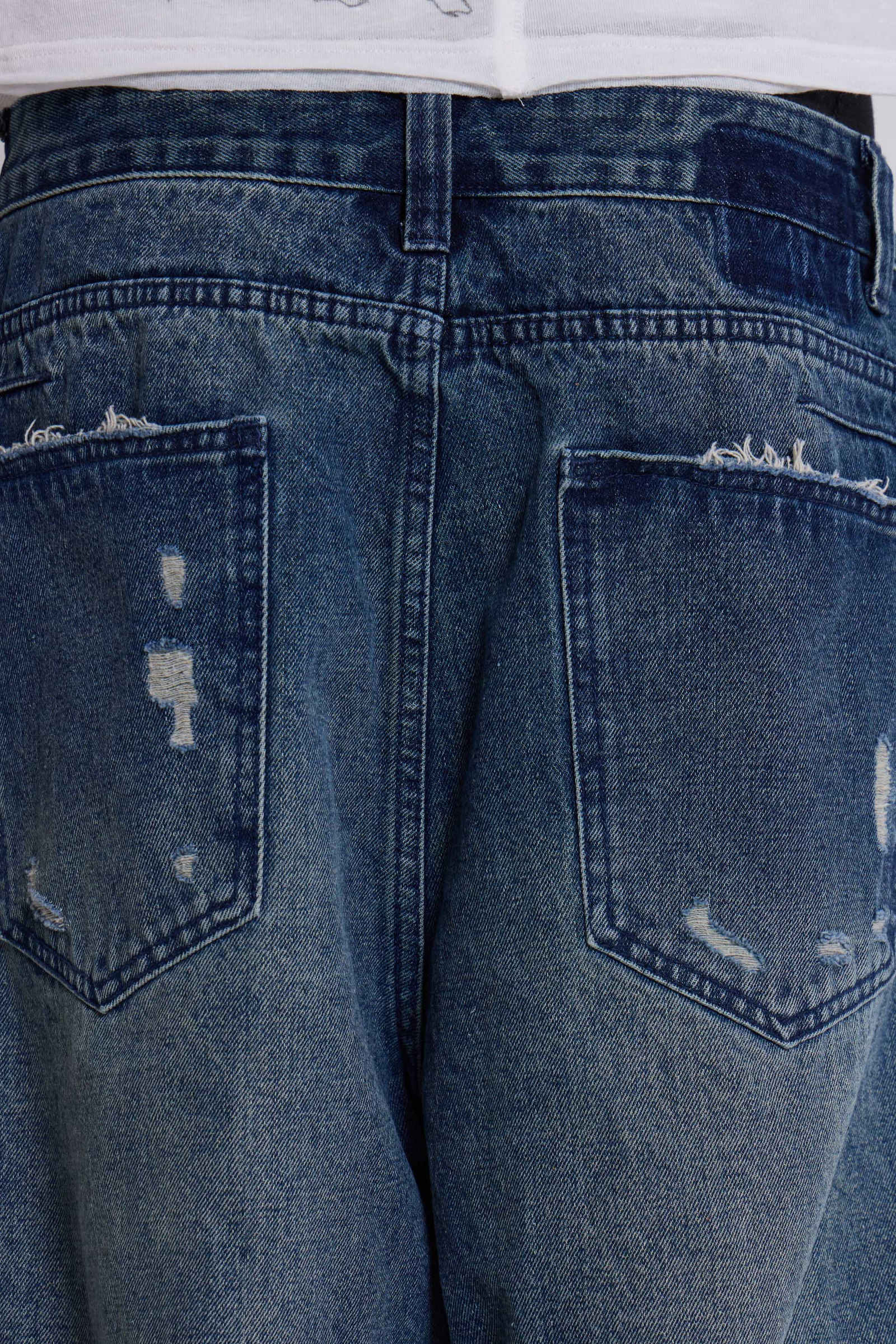 Destroyed XL Colossus Jeans | Jaded London | Clothing