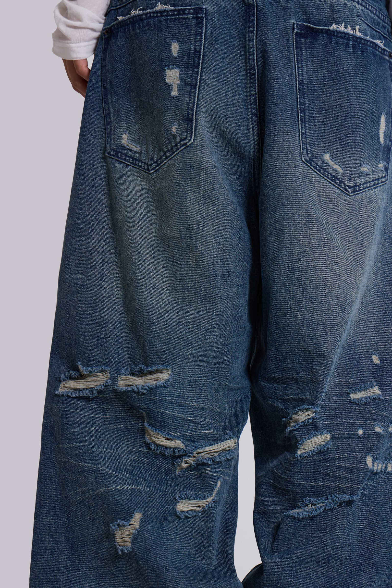 Destroyed XL Colossus Jeans | Jaded London | Clothing