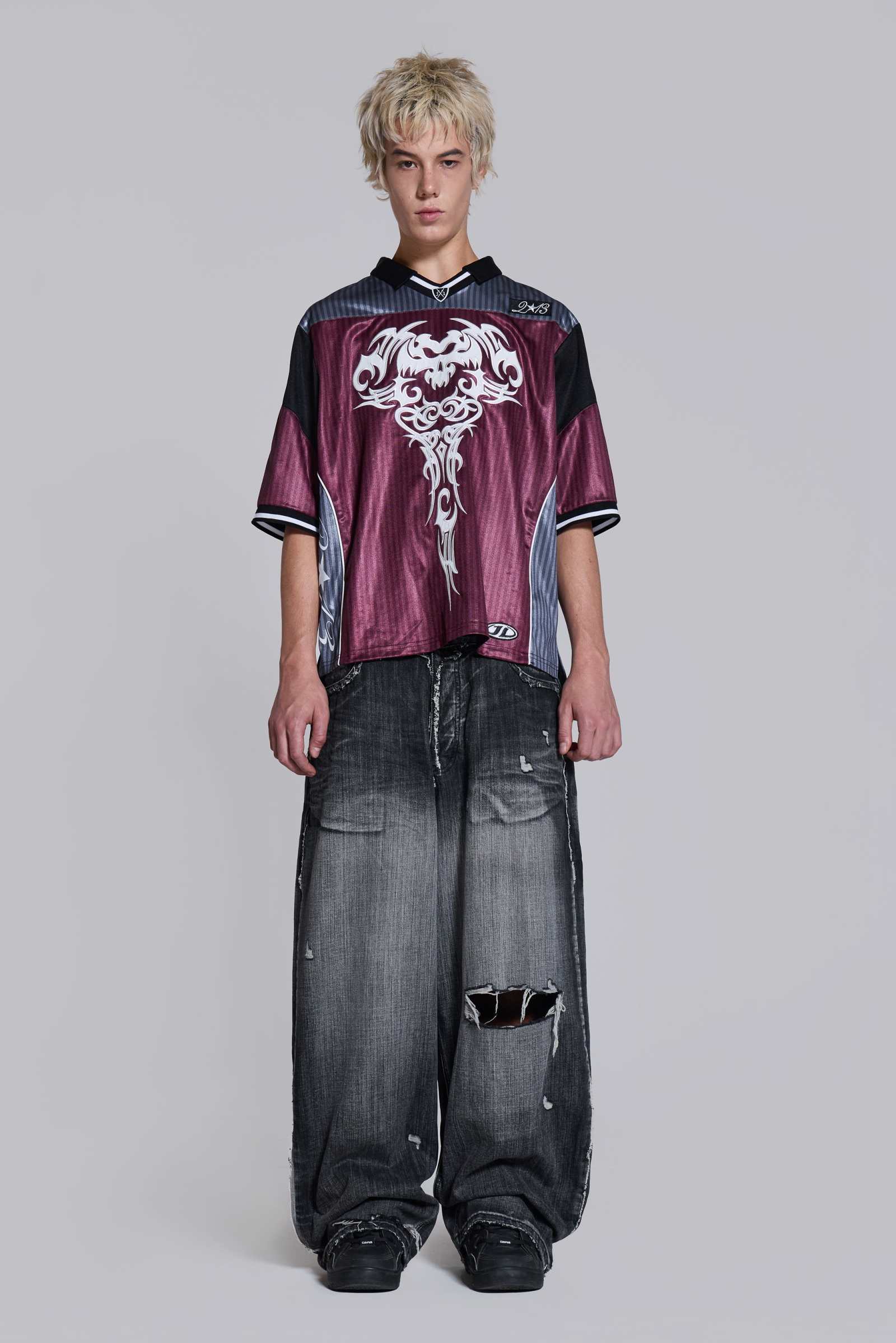 Quarterback Football Top | Jaded London | Clothing