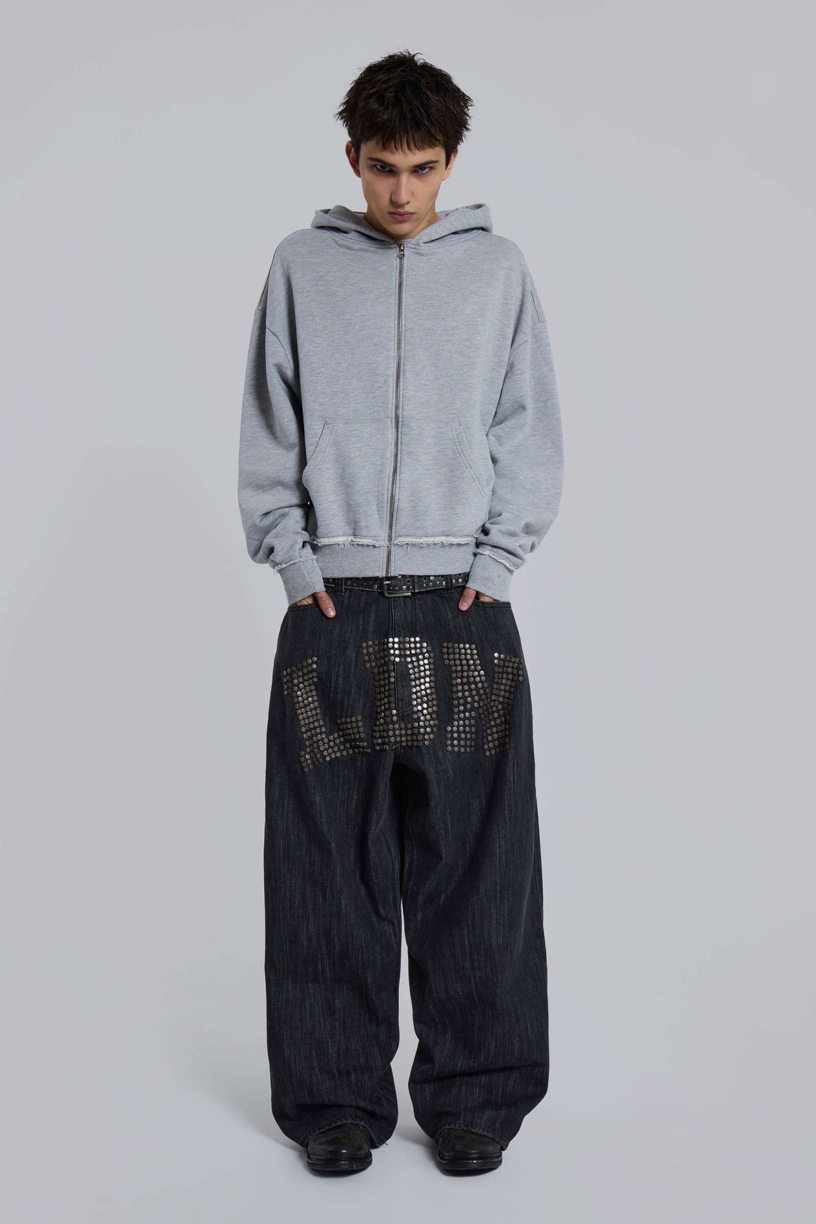 LDN Stud XL Colossus Jeans | Jaded London | Clothing