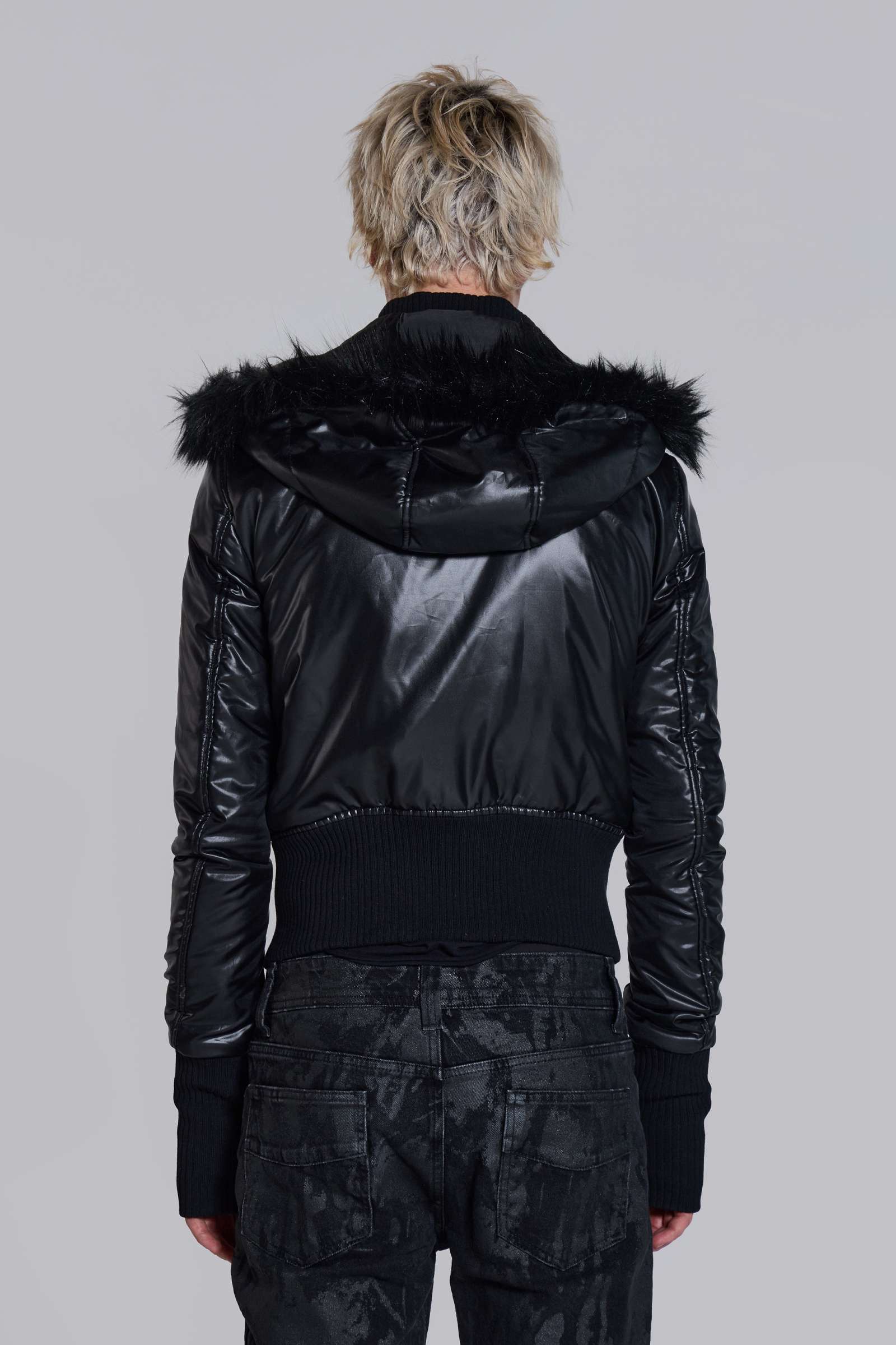 Black Mercury Puffer Jacket | Jaded London | Clothing