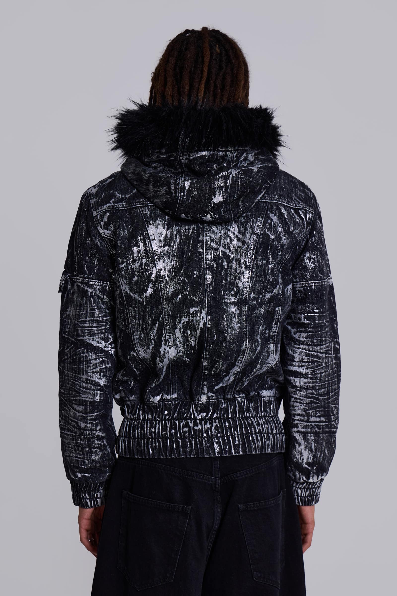 Gunmetal Marshal Jacket | Jaded London | Clothing