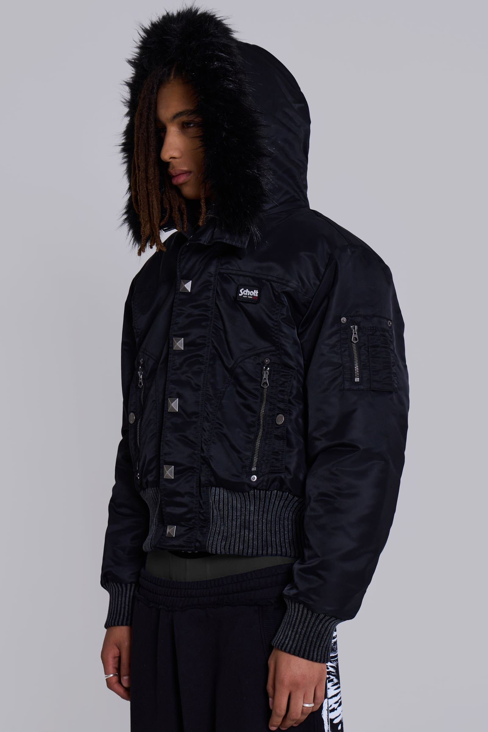 Schott Wraith MA1 Jacket | Jaded London | Clothing