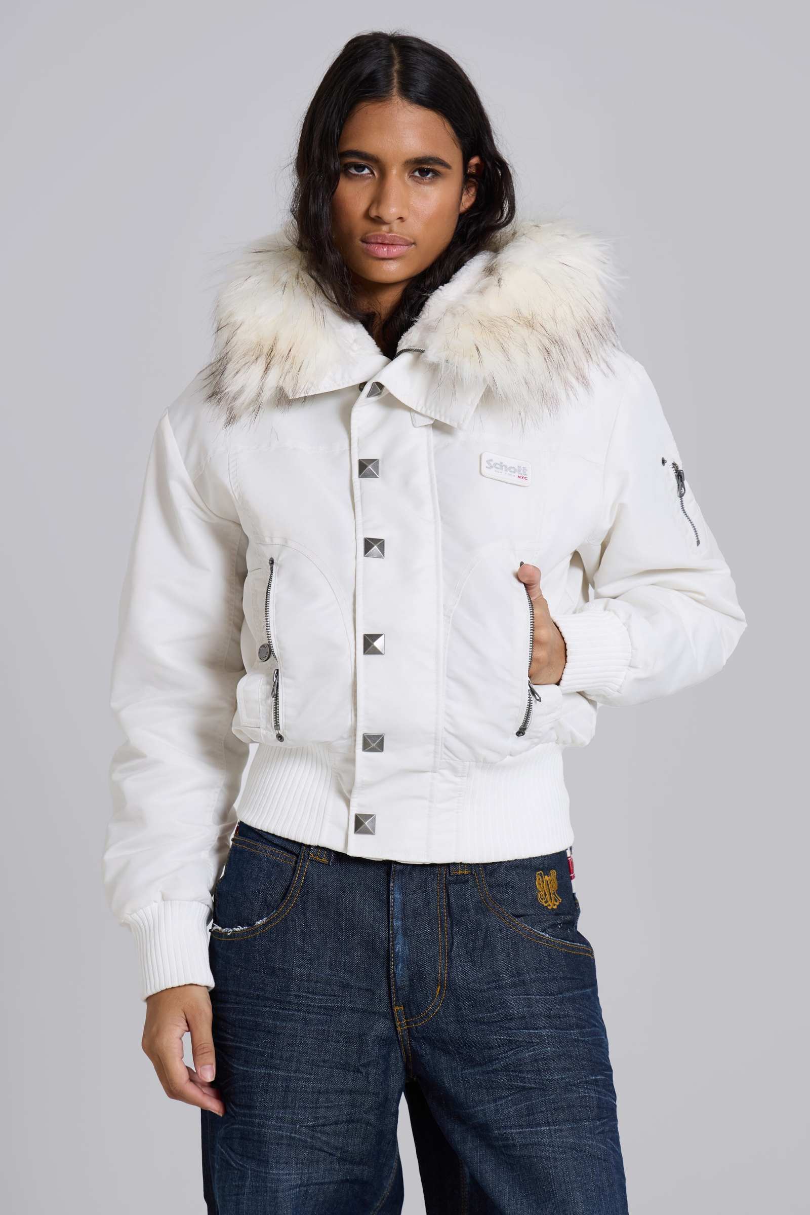 Schott Ghost MA1 Jacket | Jaded London | Clothing