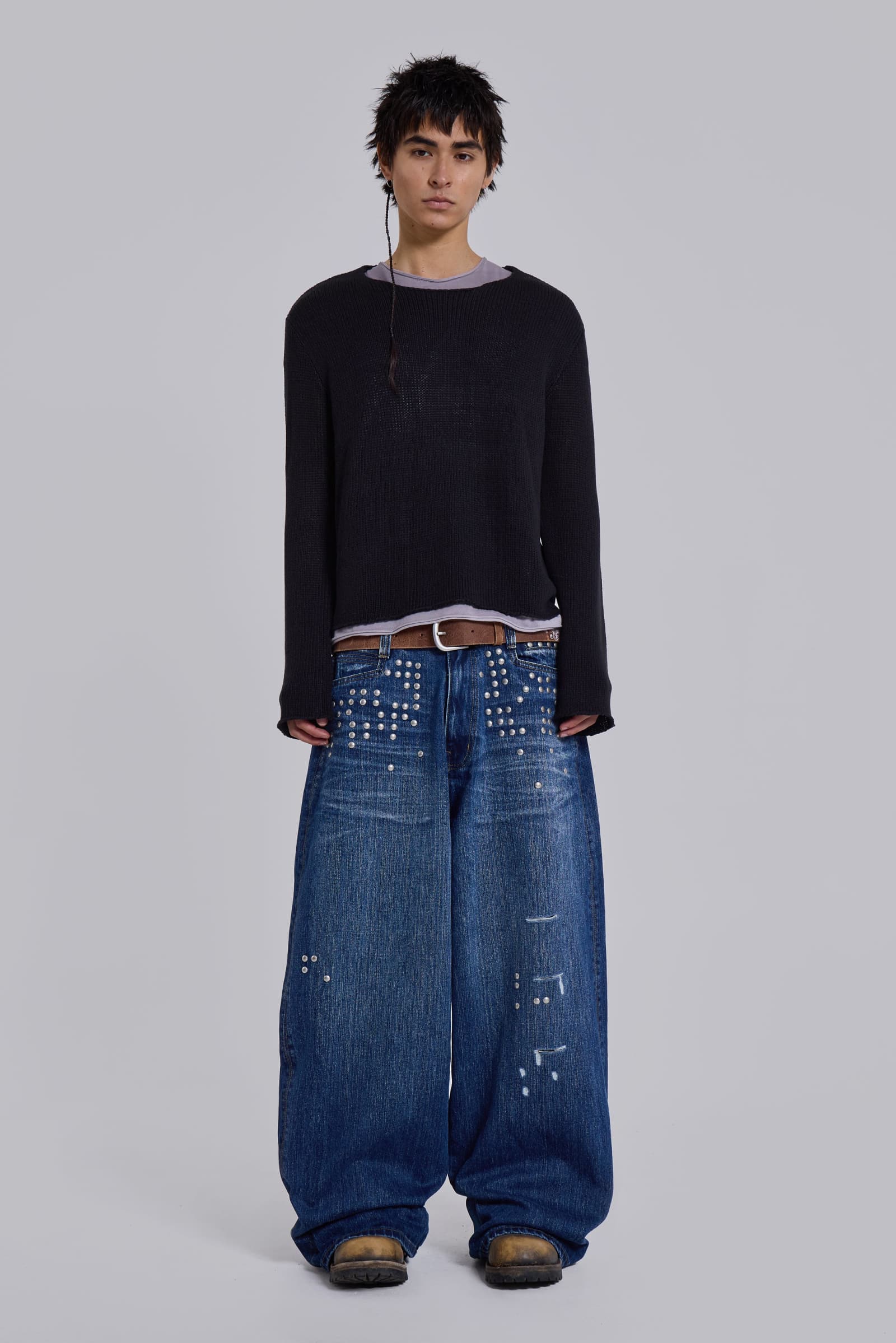 Wilson Knit Jumper | Jaded London | Clothing