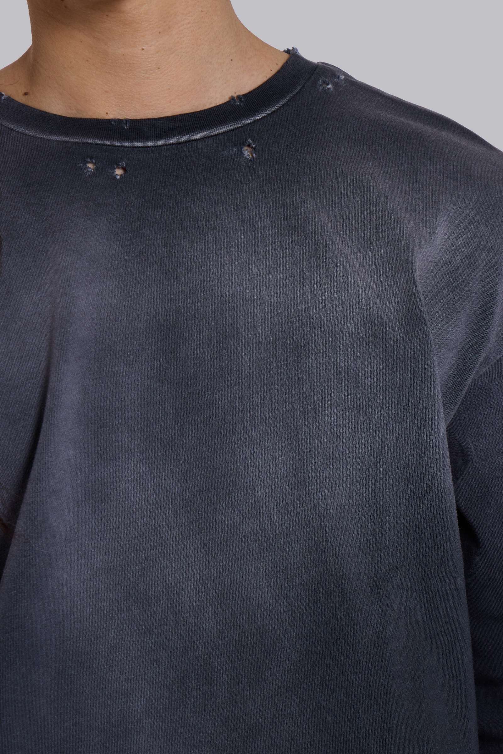 Opaque Navy LS Top | Jaded London | Clothing