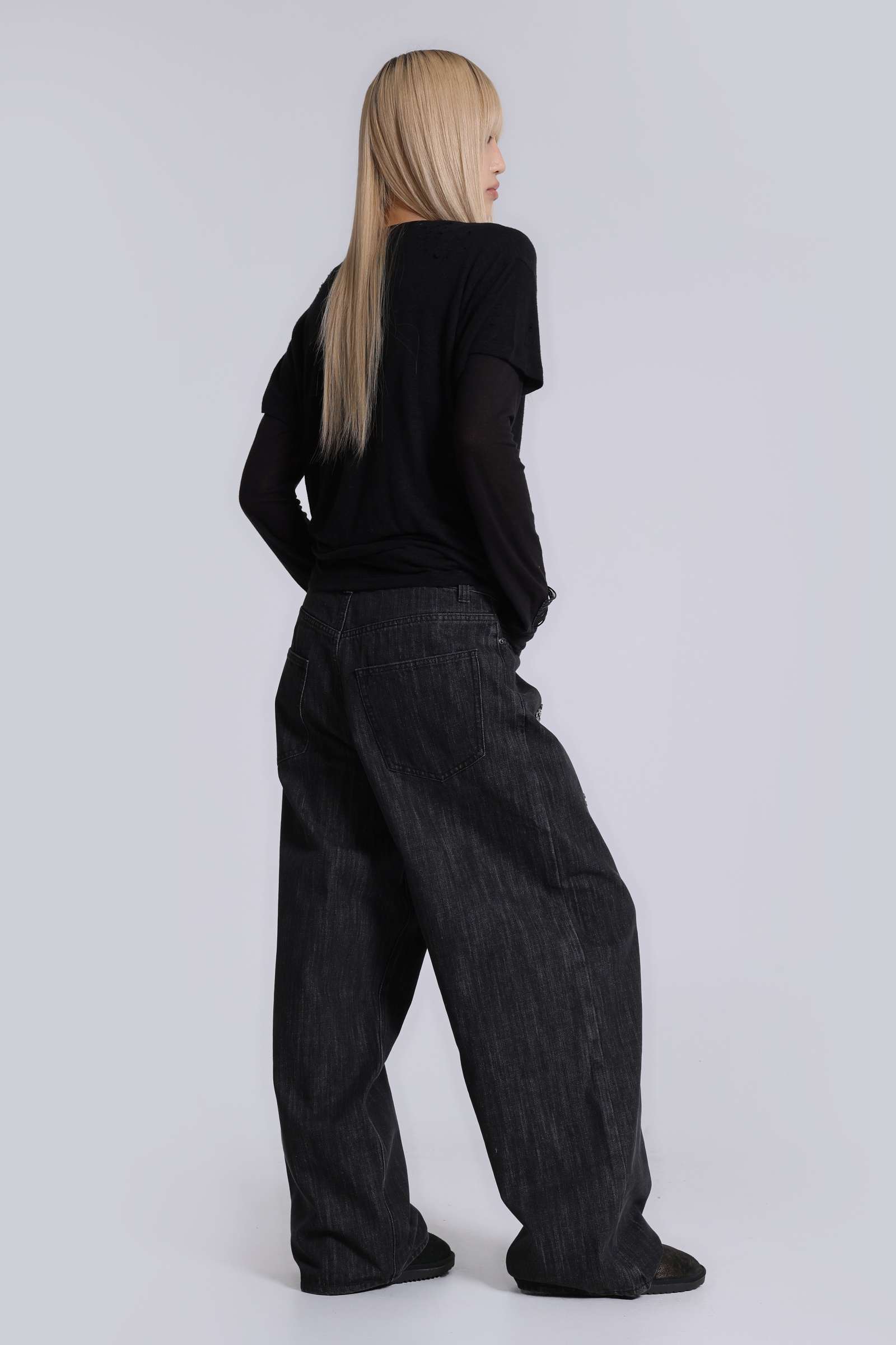 LDN Stud XL Colossus Jeans | Jaded London