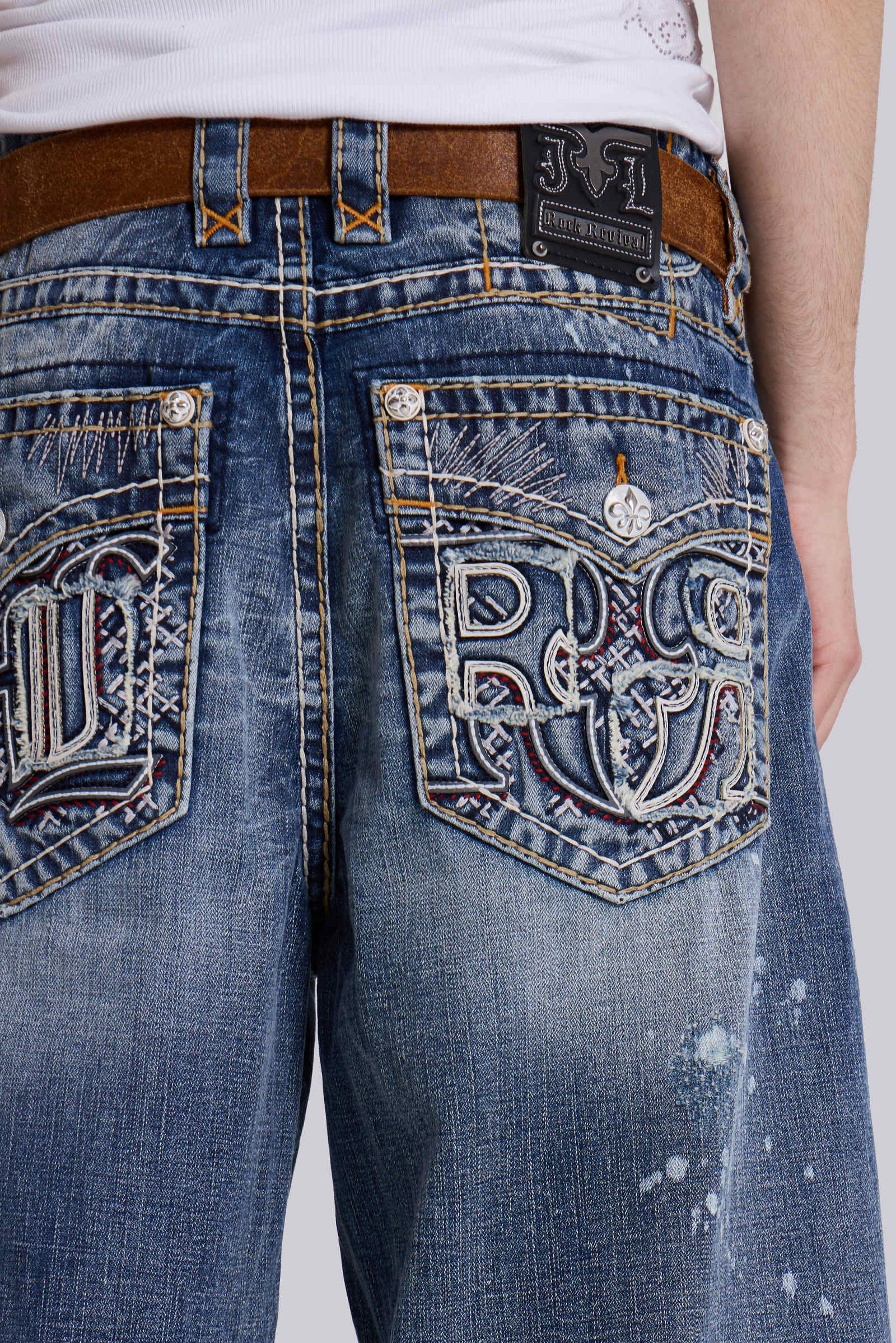 Shop Rock Revival Axel Colossus Jeans | Jaded London | Clothing