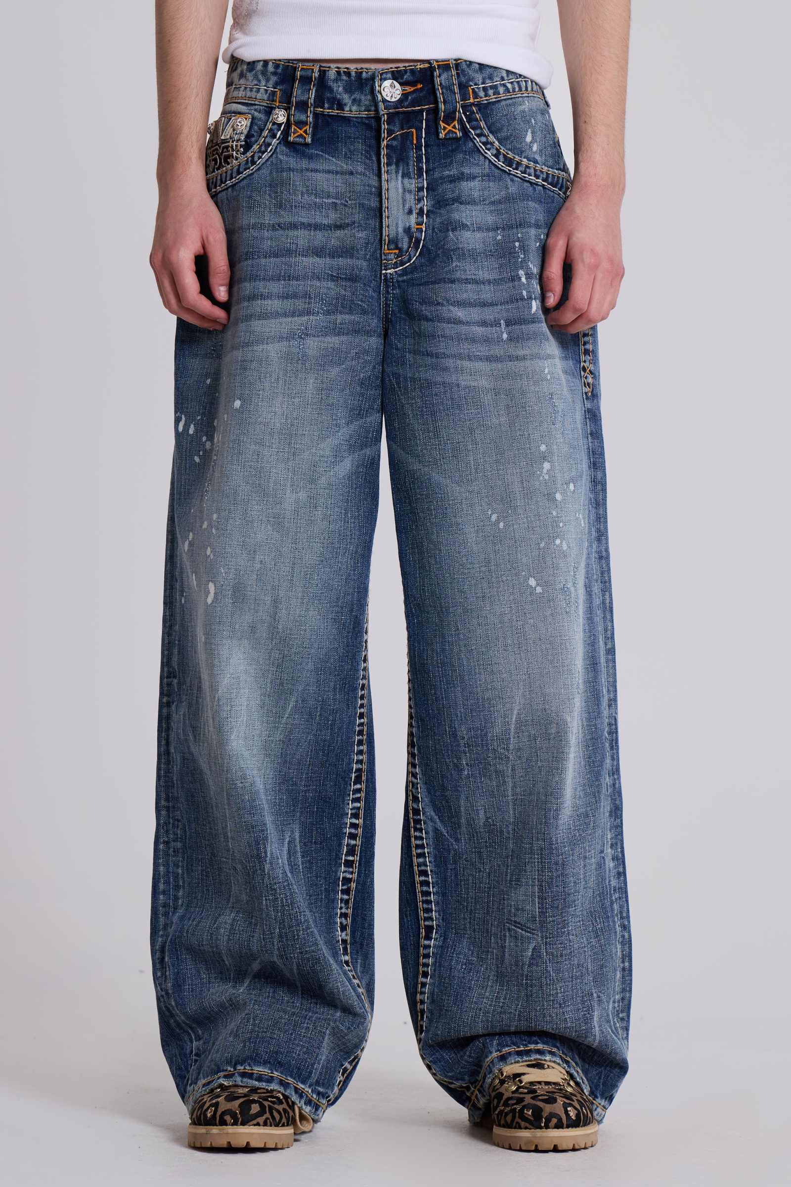 Shop Rock Revival Axel Colossus Jeans | Jaded London | Clothing