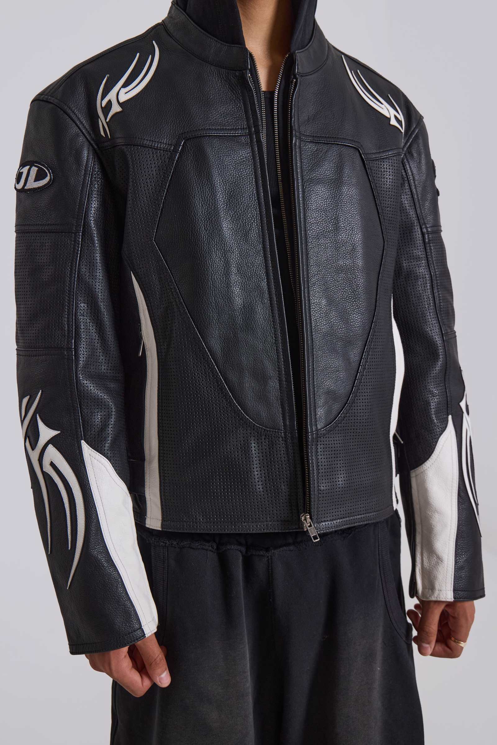 Crash Leather Biker Jacket | Jaded London | Clothing