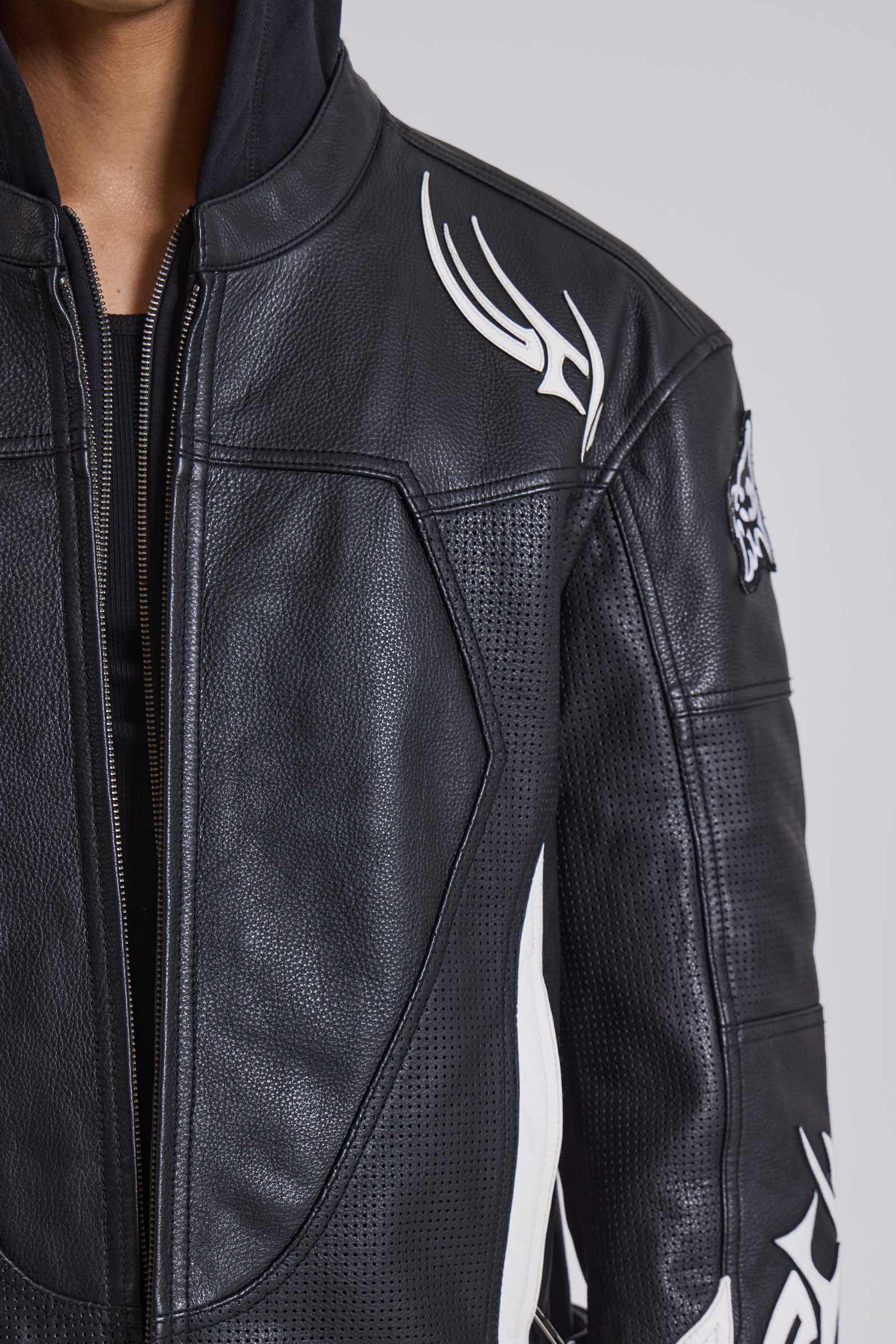Crash Leather Biker Jacket | Jaded London | Clothing
