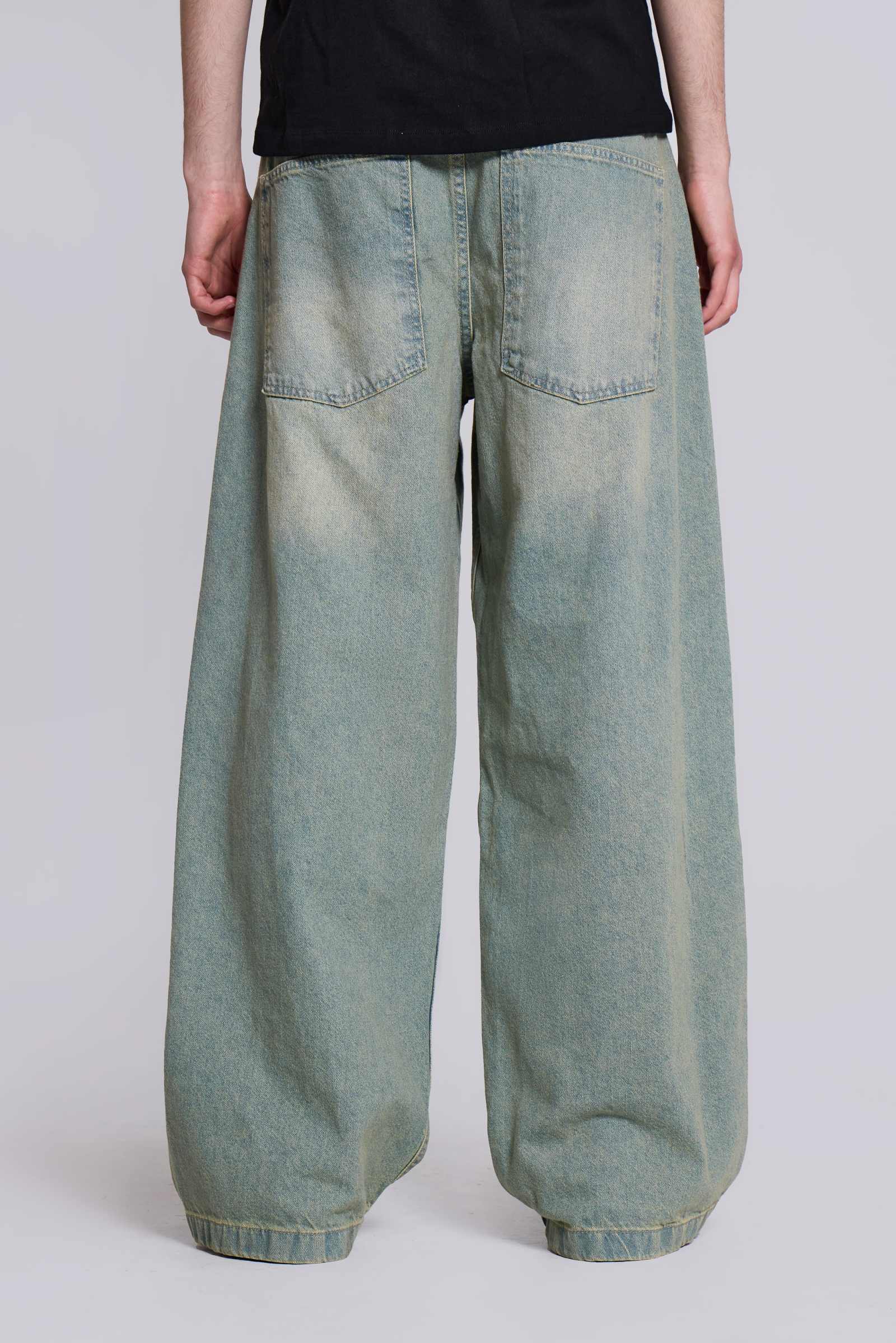 Shop Light Wash Colossus Fit Jeans | Jaded London | Clothing
