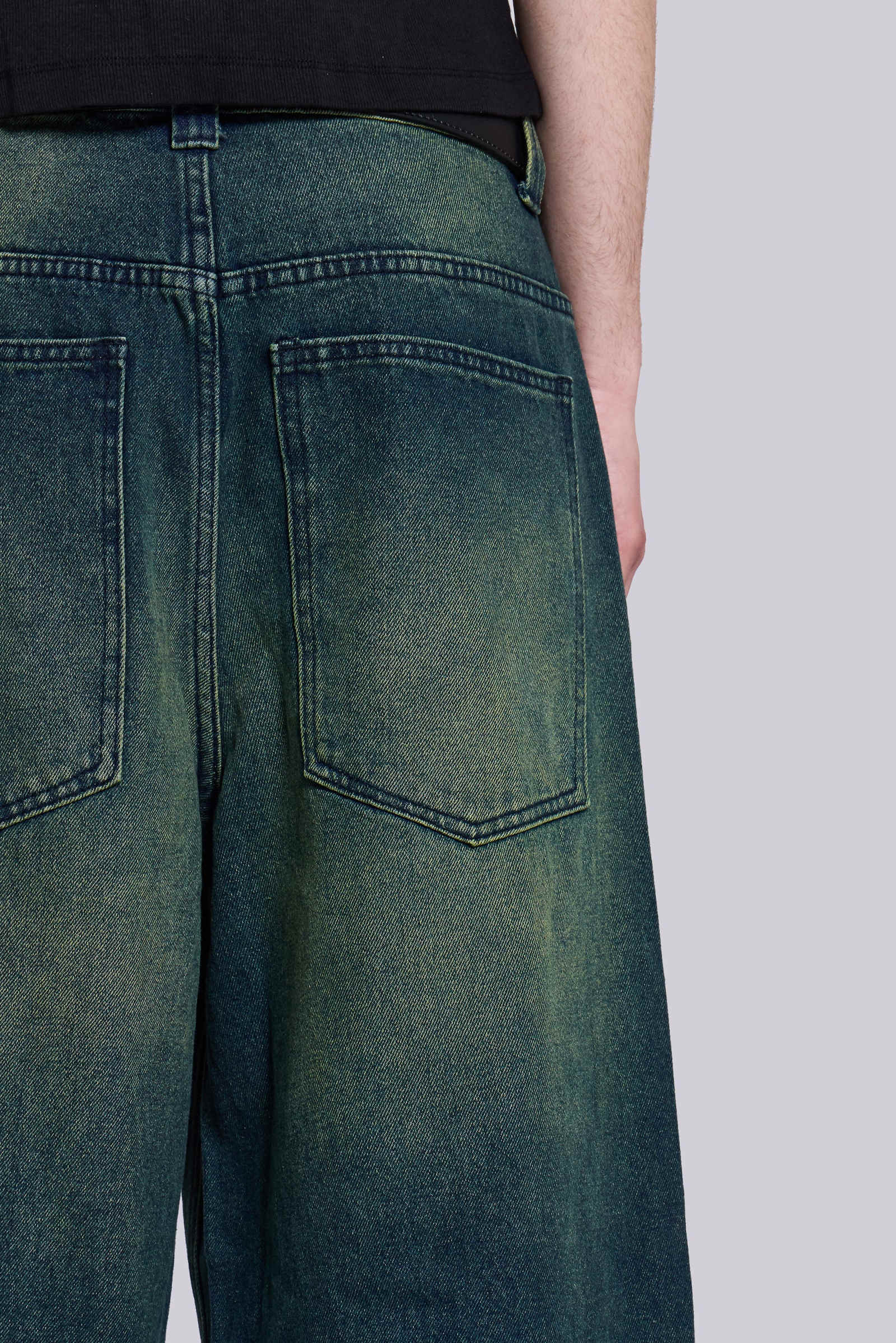 Shop Sandblast Blue Wash Colossus Fit Jeans | Jaded London | Clothing