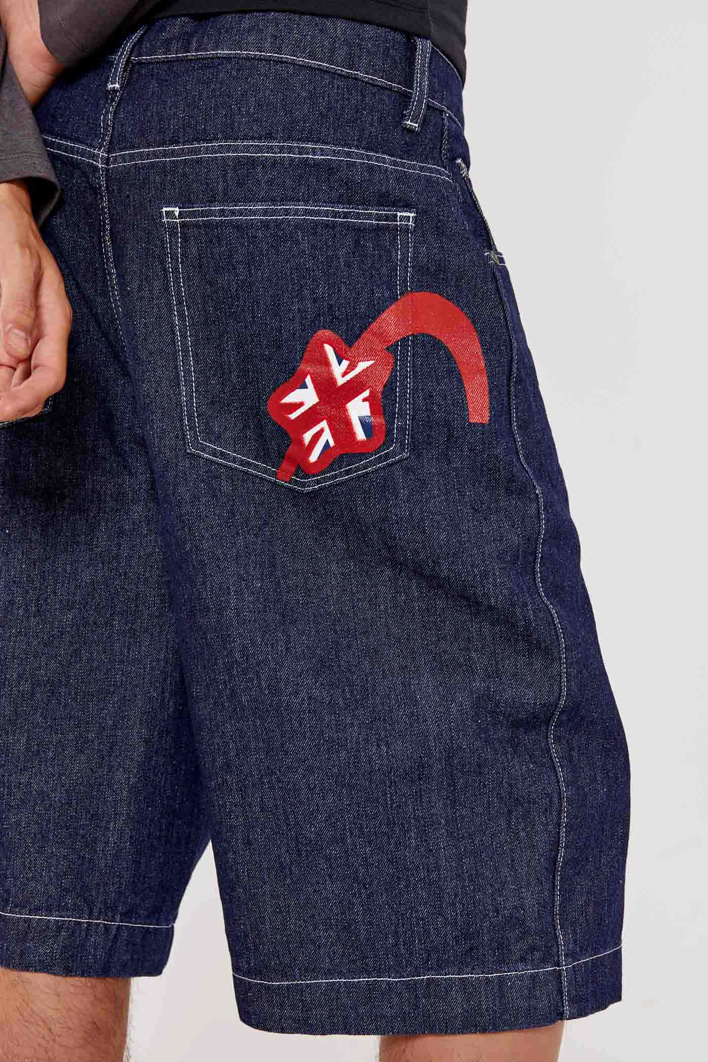 Shop Jumbo Denim Jorts | Jaded London | Clothing